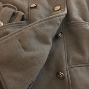 Papaya | Jackets & Coats | Grey Gunmetal Buttonup Jacket | Poshmark